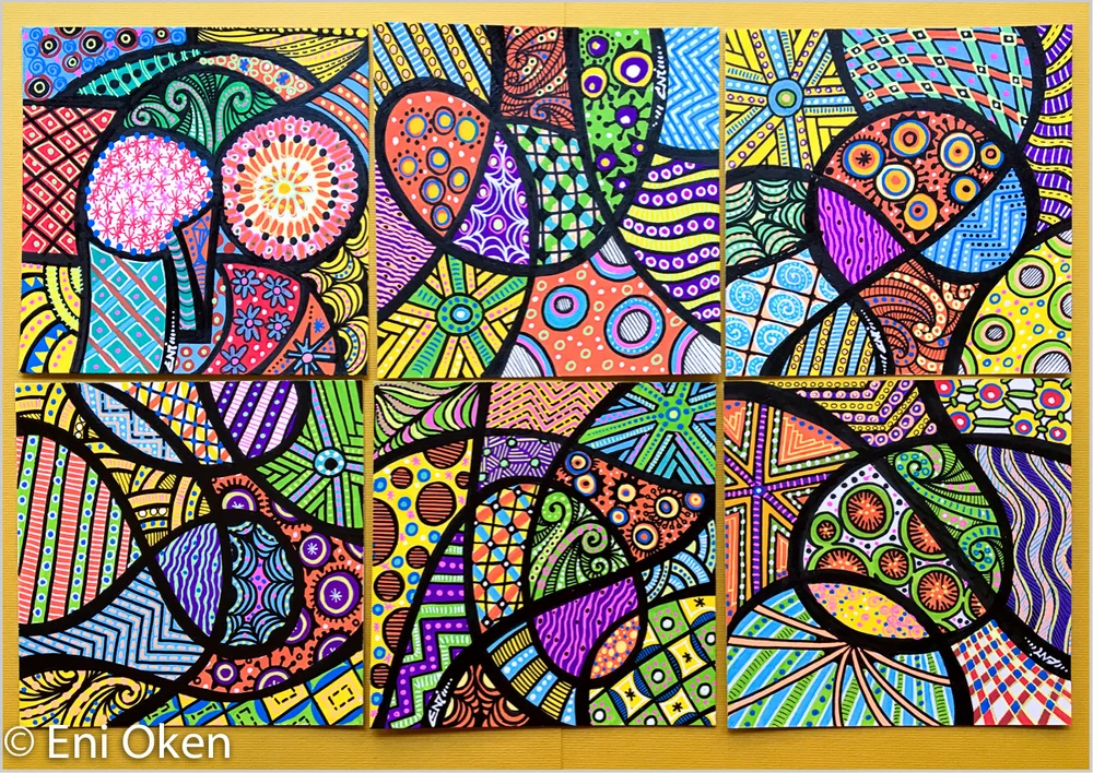 More Paint Marker Tiles — Eni Oken