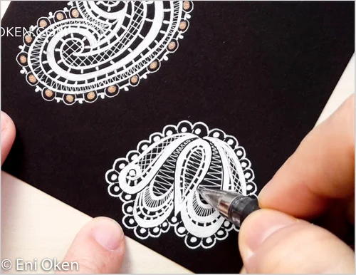 Drawing Antique Lace Lesson Bundle or Ebook — Eni Oken