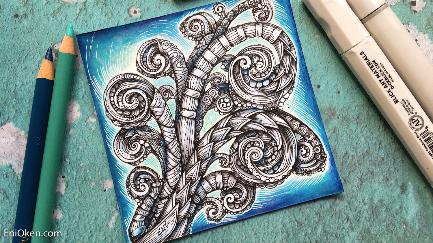 Ancient but still amazing... Tangled Scrollwork — Eni Oken