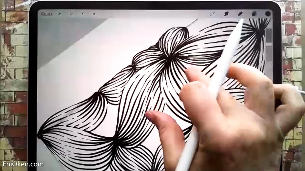 Digital Tangling Intro Lesson — Eni Oken