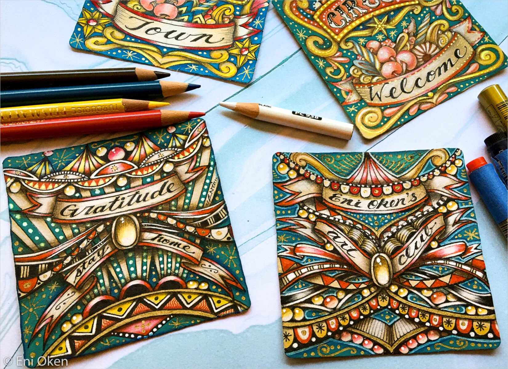 Calligraphyz and Circus Banners — Eni Oken