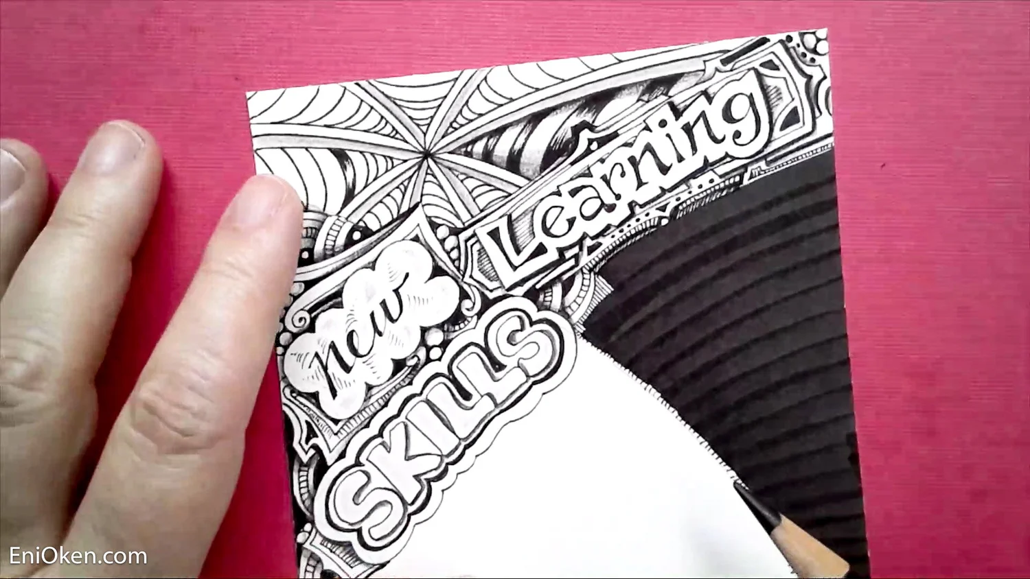 Tangled Journal Tiles Lesson — Eni Oken