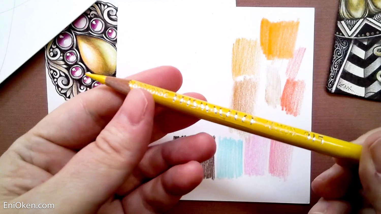 Coloring Gold Lesson — Eni Oken