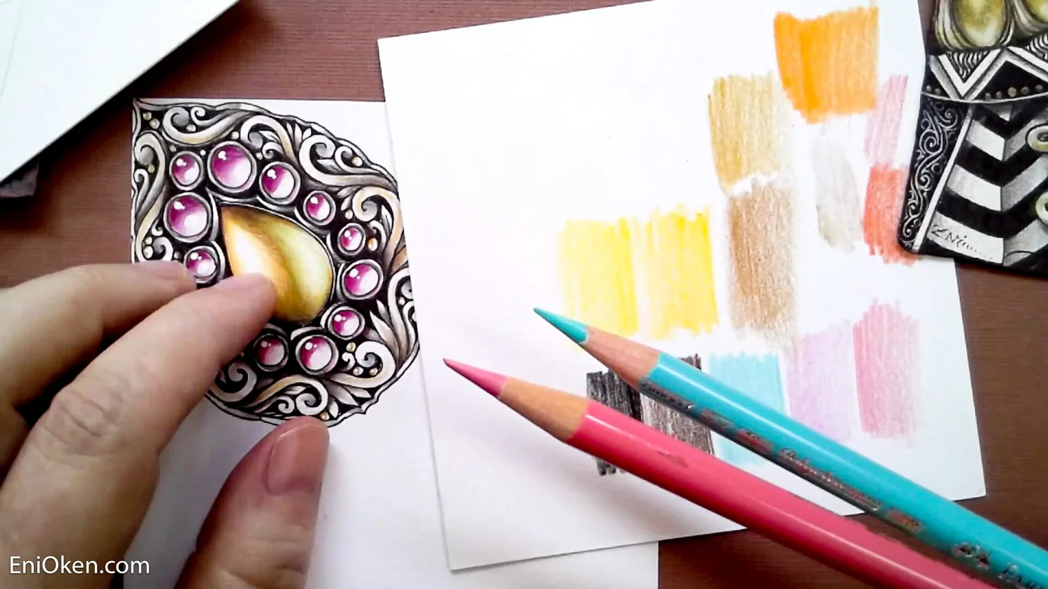 Coloring Gold Lesson — Eni Oken