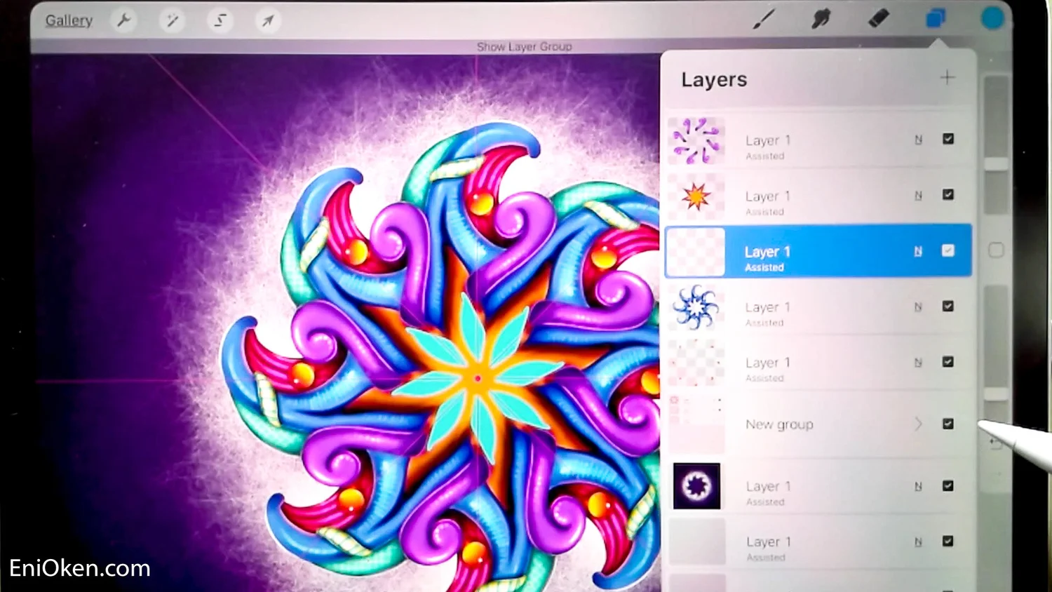 Digital Mandala Lesson — Eni Oken
