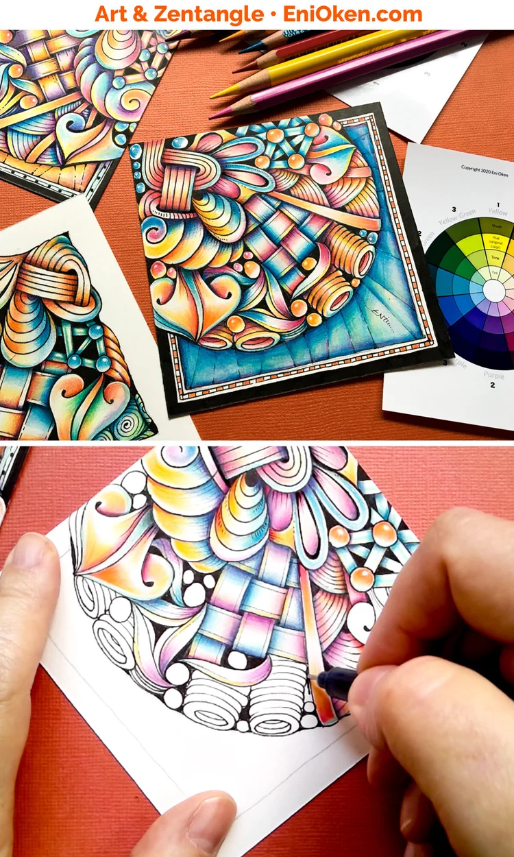 Rainbow Shading Lesson Part 5 — Eni Oken