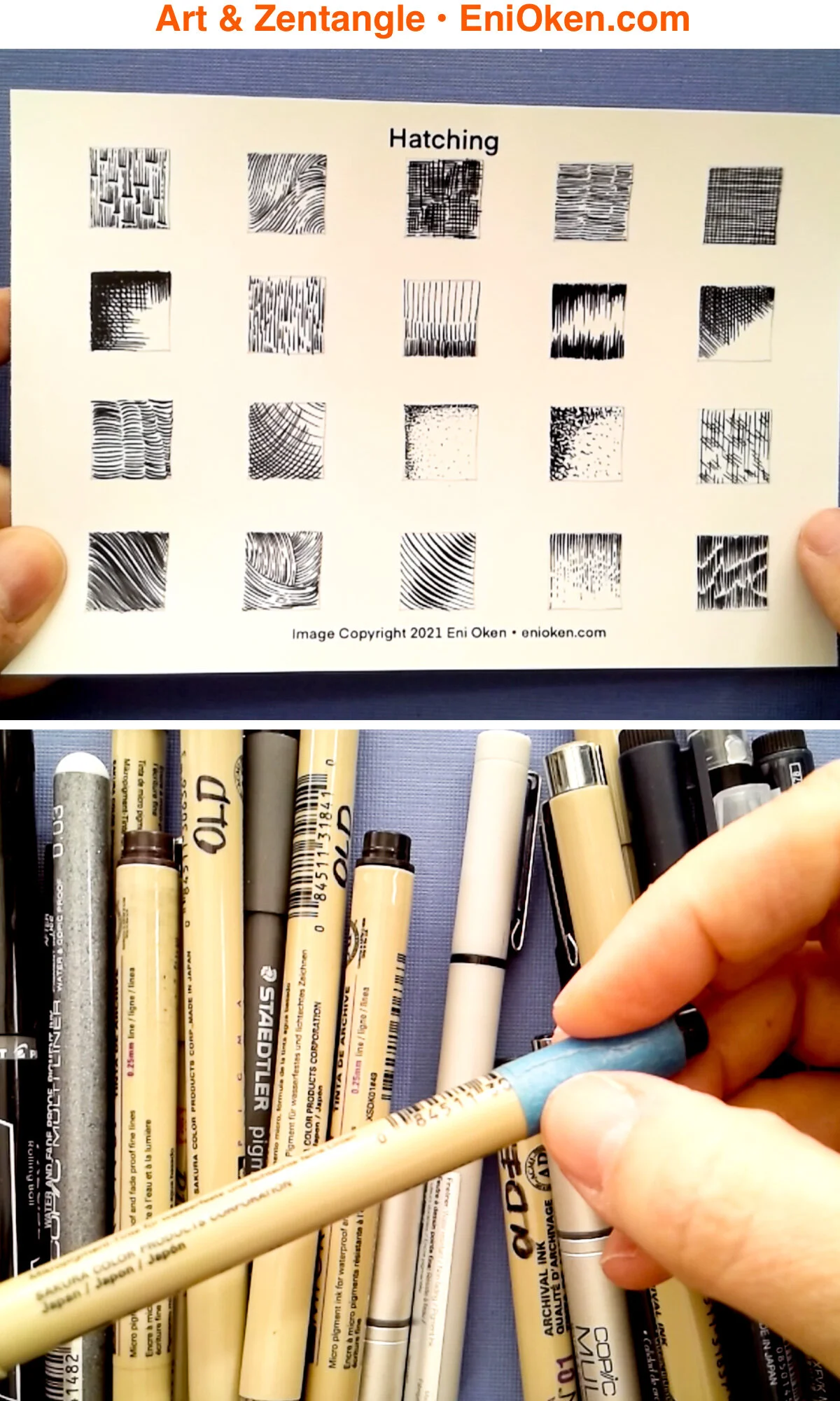 Single Pen Hatching Part 1 of a series — Eni Oken