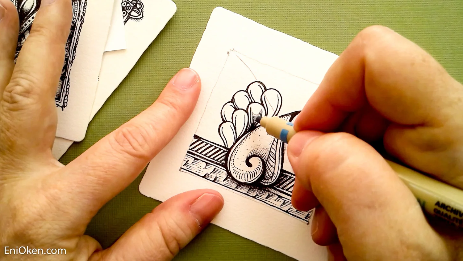 Single Pen Hatching Part 2 — Eni Oken