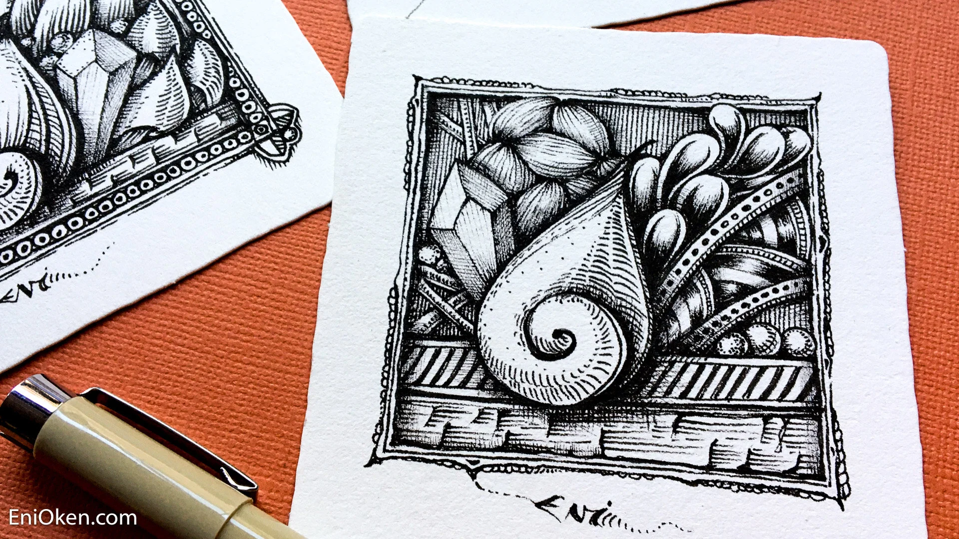 Single Pen Hatching Part 2 — Eni Oken