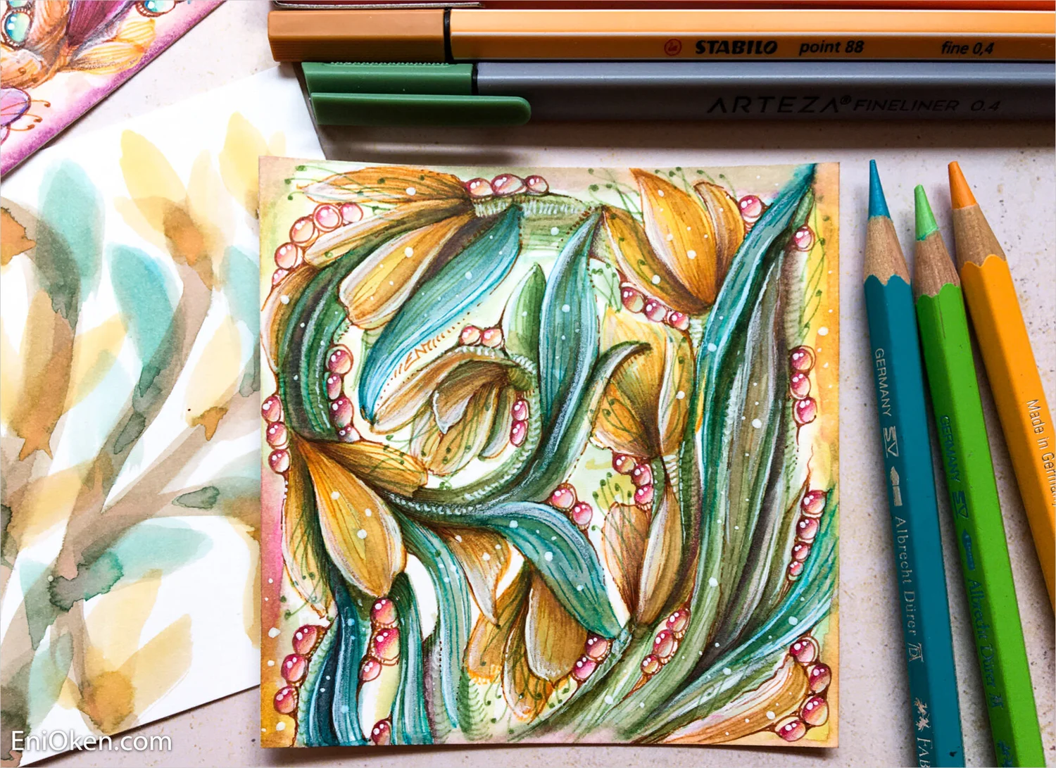 Found Lilies at a much needed retreat — Eni Oken