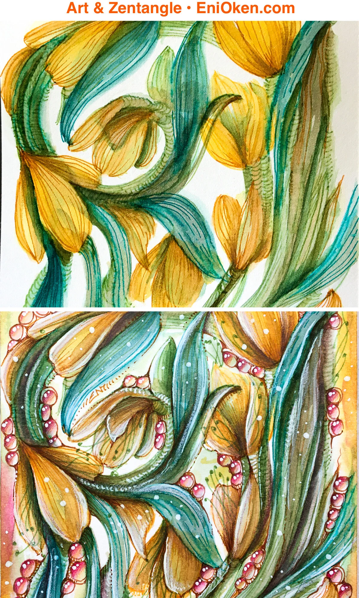 Found Lilies at a much needed retreat — Eni Oken