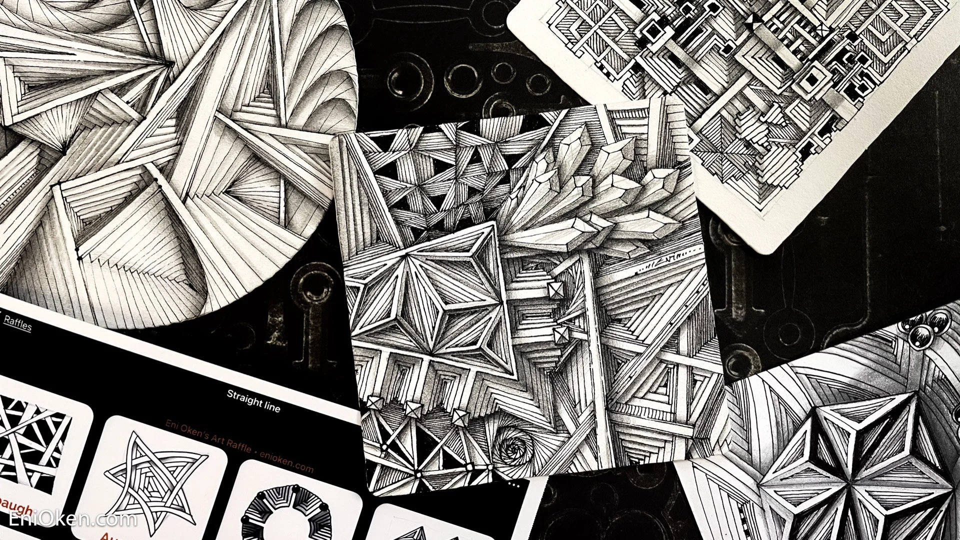 Straight Lines Tangles Class now public — Eni Oken