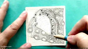 Zentangle MatchMaking: Wartz and Opus — Eni Oken