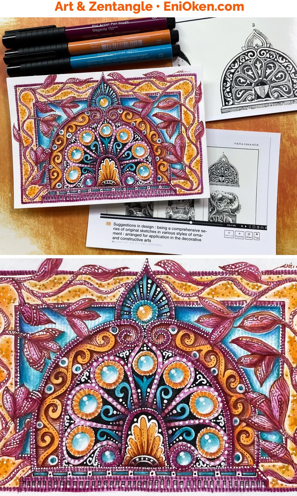 Renaissance Arch and Found Flowers — Eni Oken