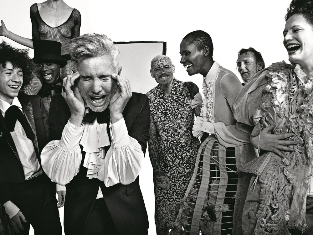 L'UOMO VOGUE — Rushka Bergman