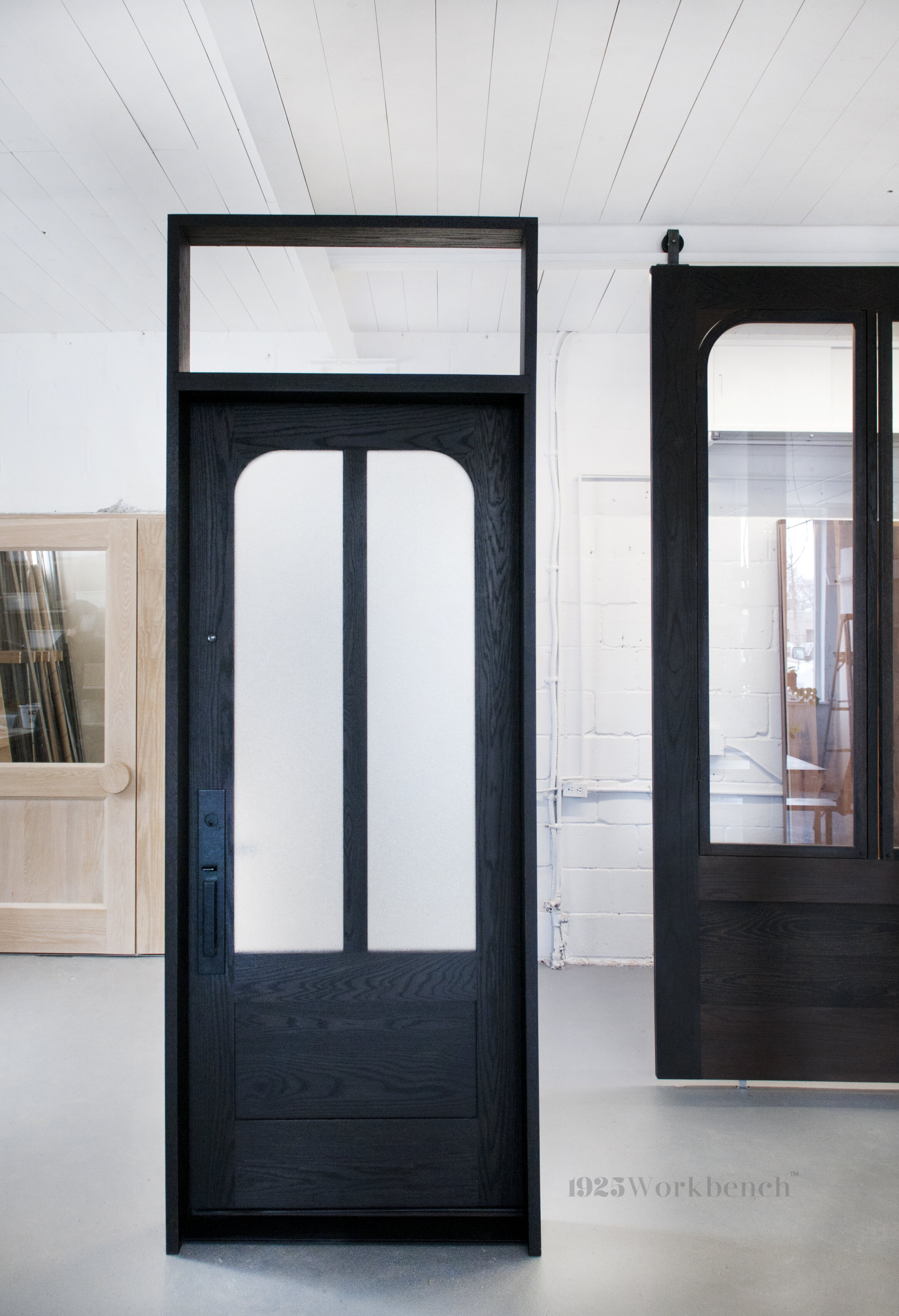 A Curvy Corner statement — Barn Door Hardware, Custom Doors and Furniture