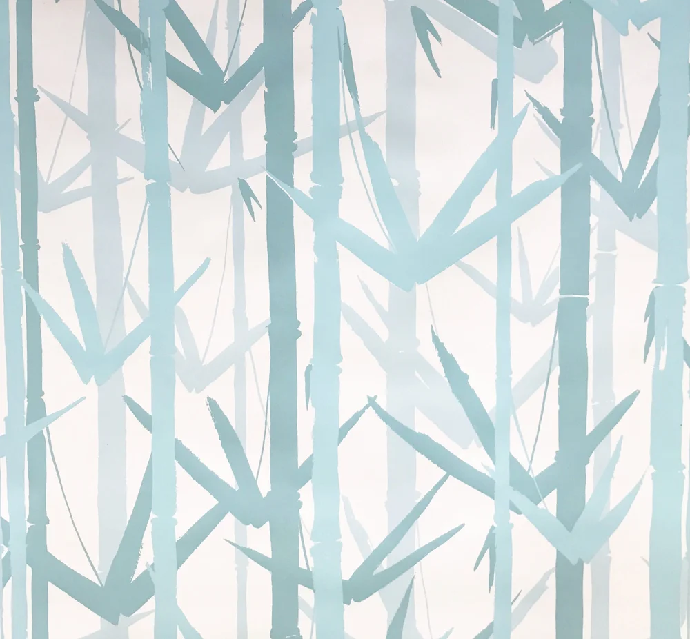 Bamboo Print Fabric