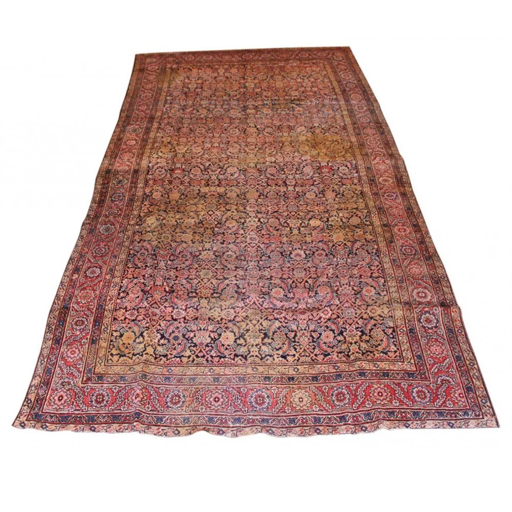 PERSIAN WOOL RUNNER, C. 1950 — Meg Braff Designs