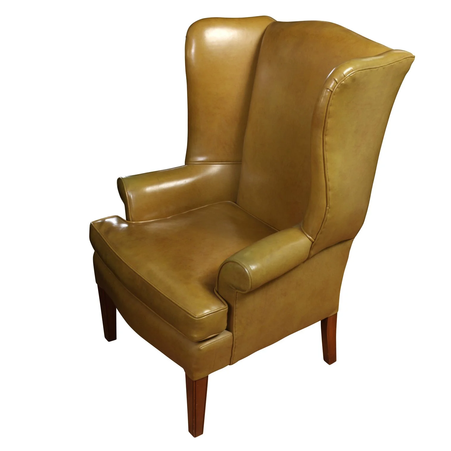 ANTIQUE WINGBACK CHAIR — Meg Braff Designs