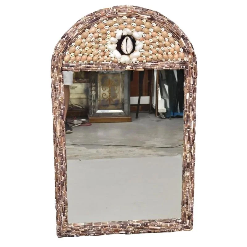 STROUPE SHELL MIRROR — Meg Braff Designs