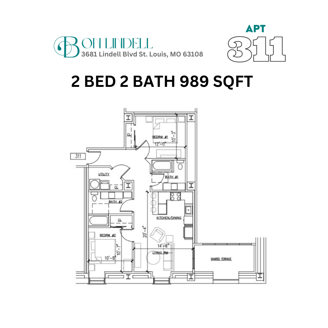 B on Lindell Floorplans