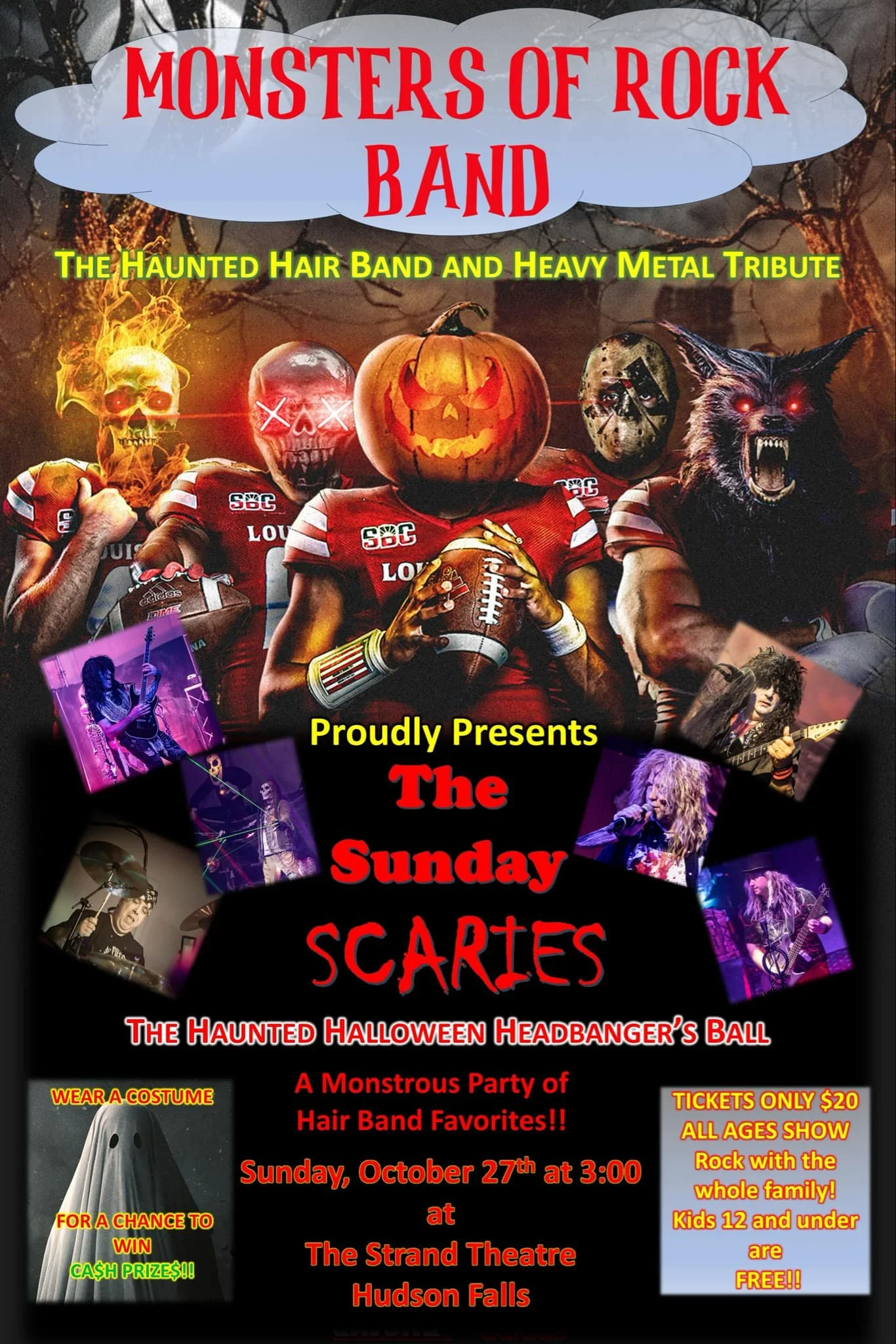 Monsters of Rock Band Presents The Sunday Scaries! – The Haunted ...