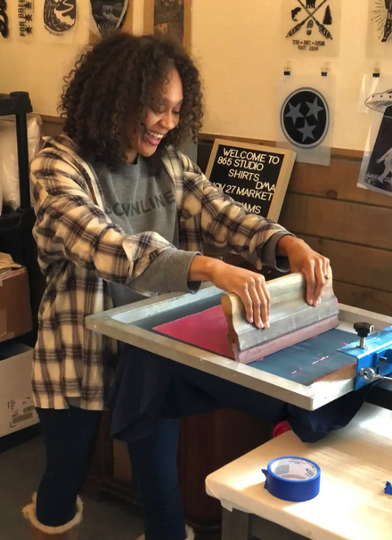 AirBnB Screen Printing Classes — 865 Studio Shirts & Design