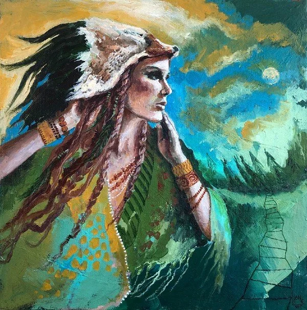 Commissioned Soul Portraits — ANNIE HAMMAN ART