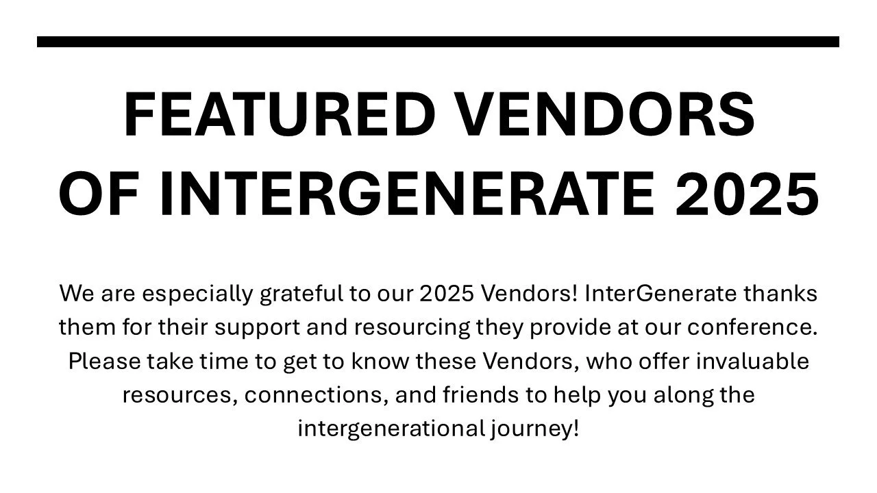 2025 Online Conference Resource Hub — InterGenerate