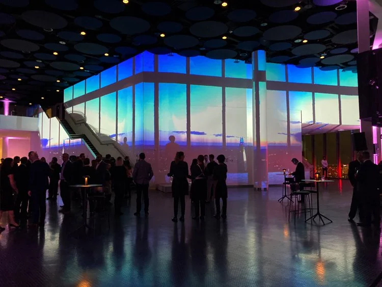 22 Bishopsgate, London, live visuals and projection mapping event ...