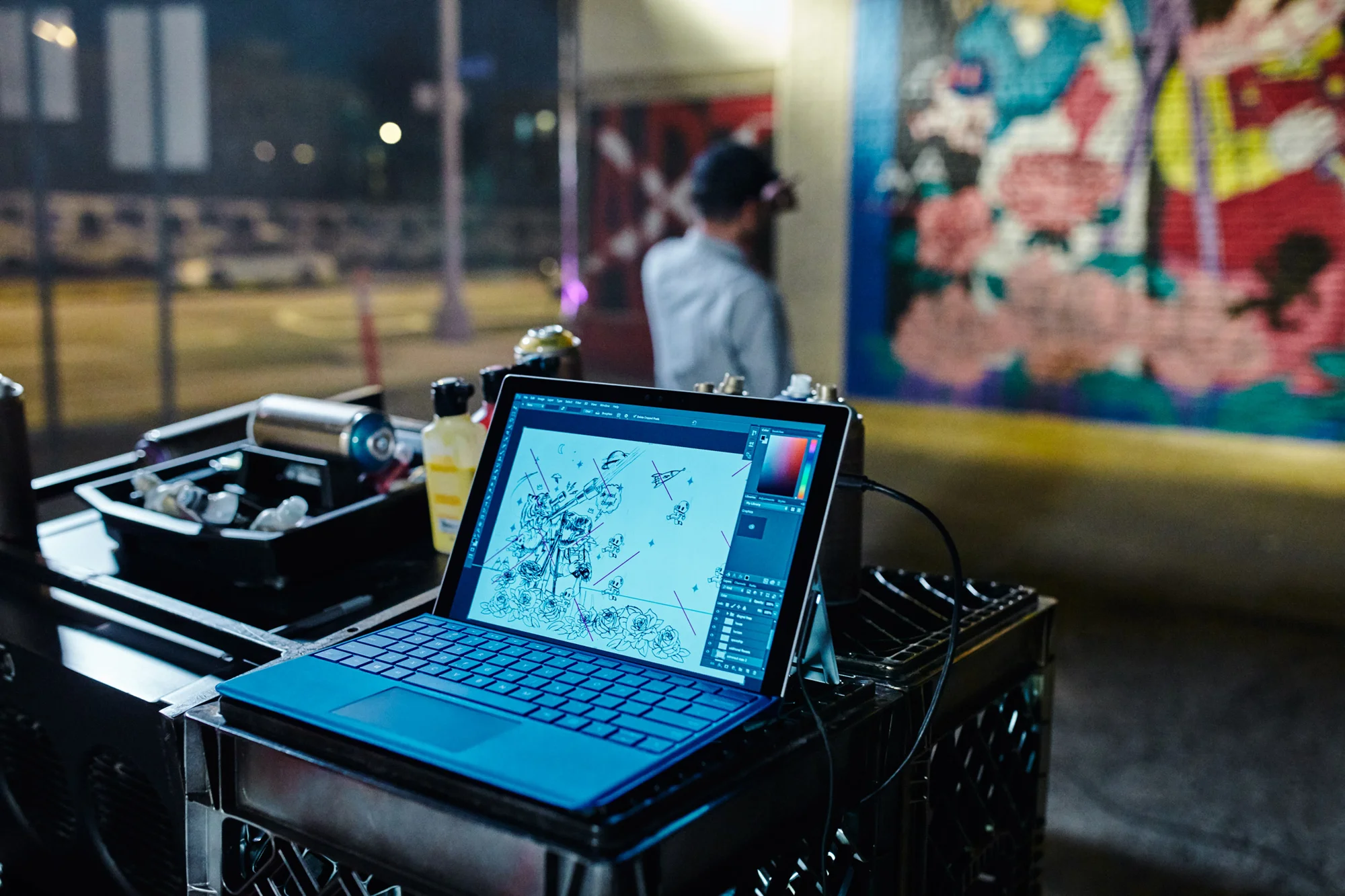 DO GREAT THINGS MURAL — Jasper Wong