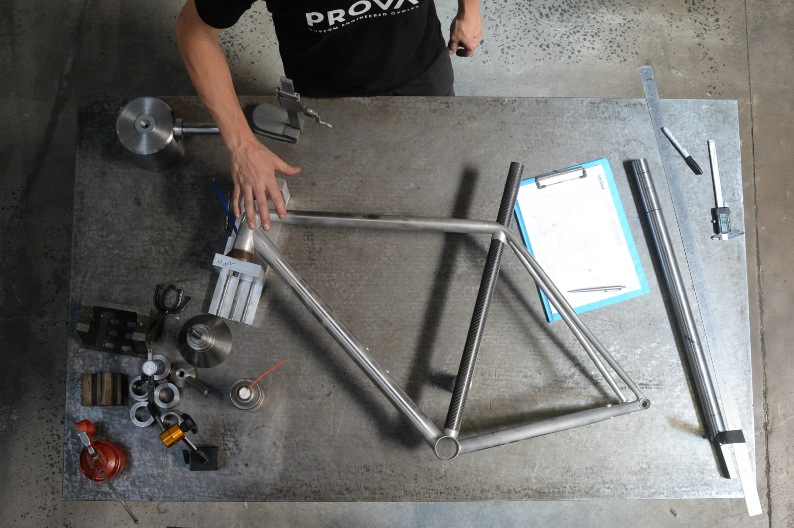 About — Prova Cycles - Custom Titanium Bicycle Frames