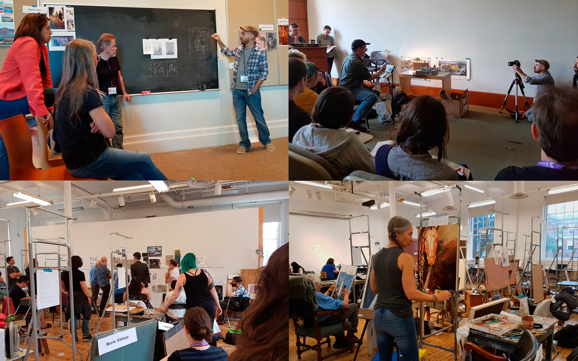 The Making of 'Omelas' / IMC 2018 — Charis Loke Illustration