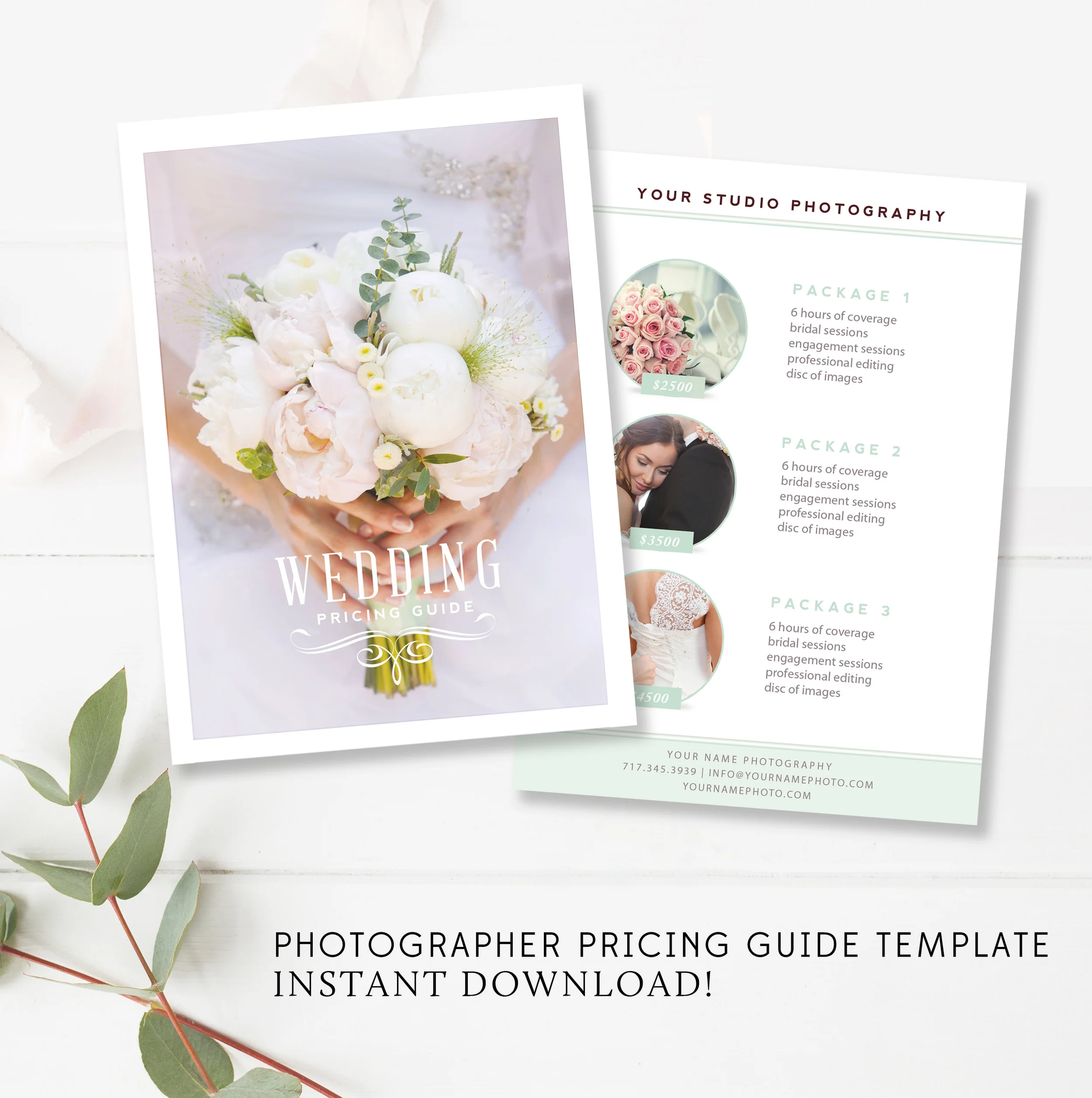 Wedding Pricing Template Photographer Templates Wedding Pricing Template Photographer Templates