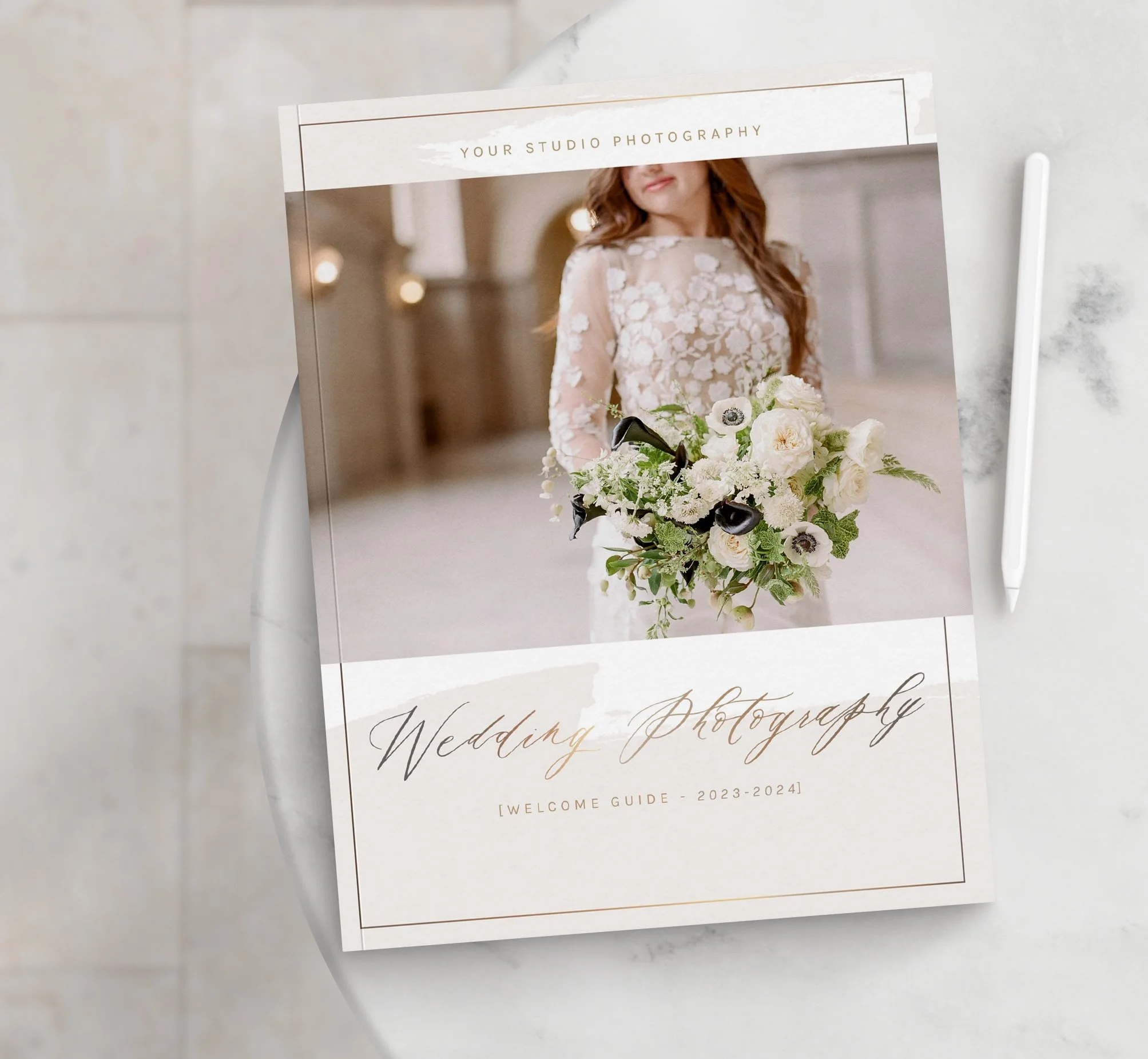 PSD Magazine 8 Pages Welcome Guide Template Welcome Magazine Template ...