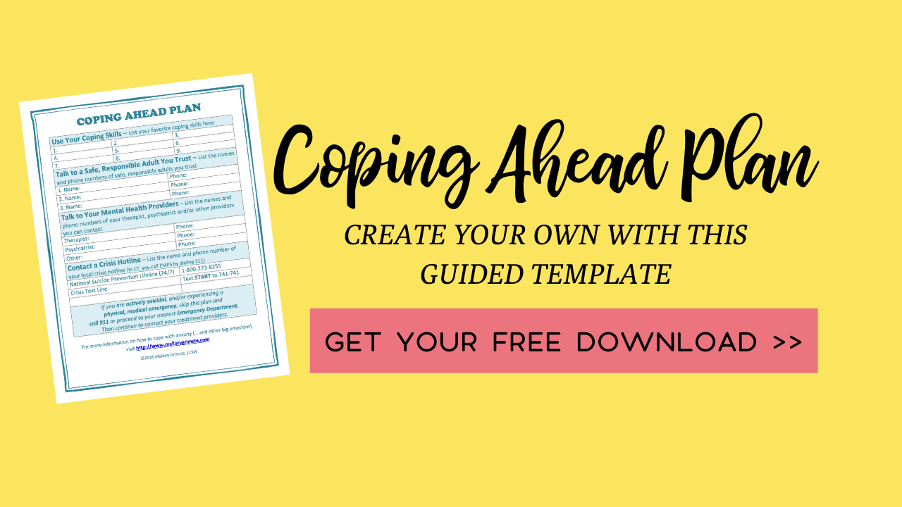Coping Ahead Plan | Mallory Grimste, LCSW - Mental Health Therapist for ...