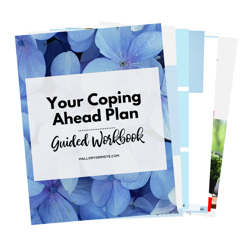 How to Handle Consistent Suicidal Thoughts using a Coping Ahead Plan ...