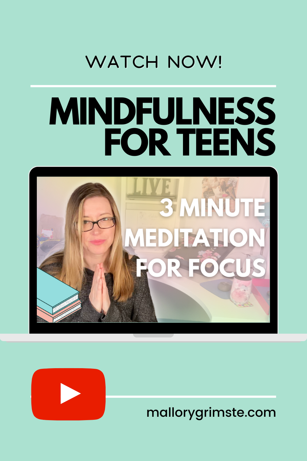 3 Minute Guided Meditation for Focus with Mallory Grimste, LCSW
