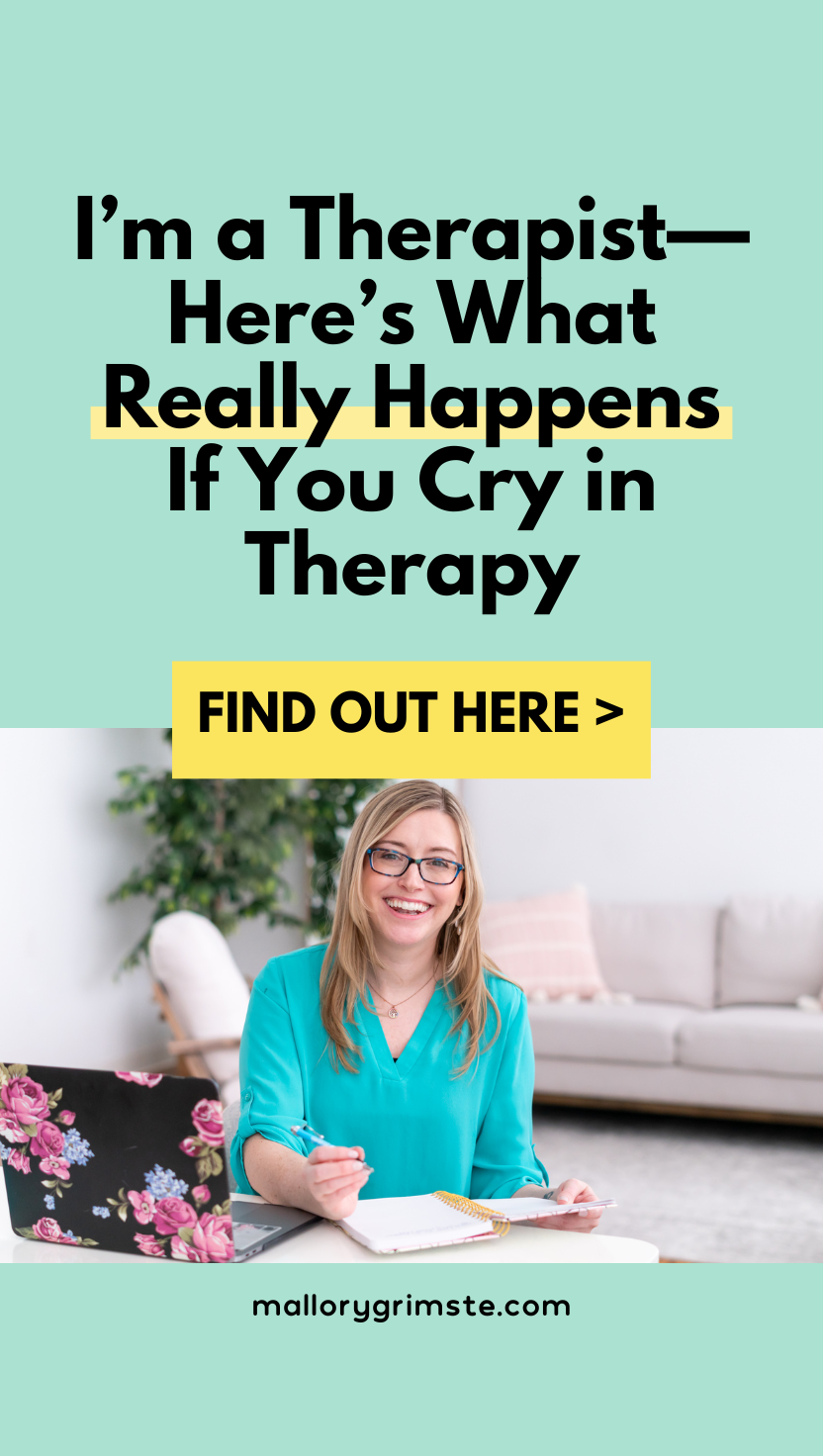 What Do Therapists Do When You Cry in Therapy? (A Therapist Explains)