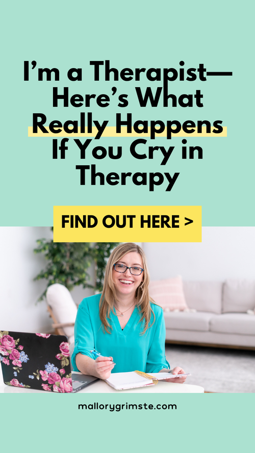 What Do Therapists Do When You Cry in Therapy? (A Therapist Explains)