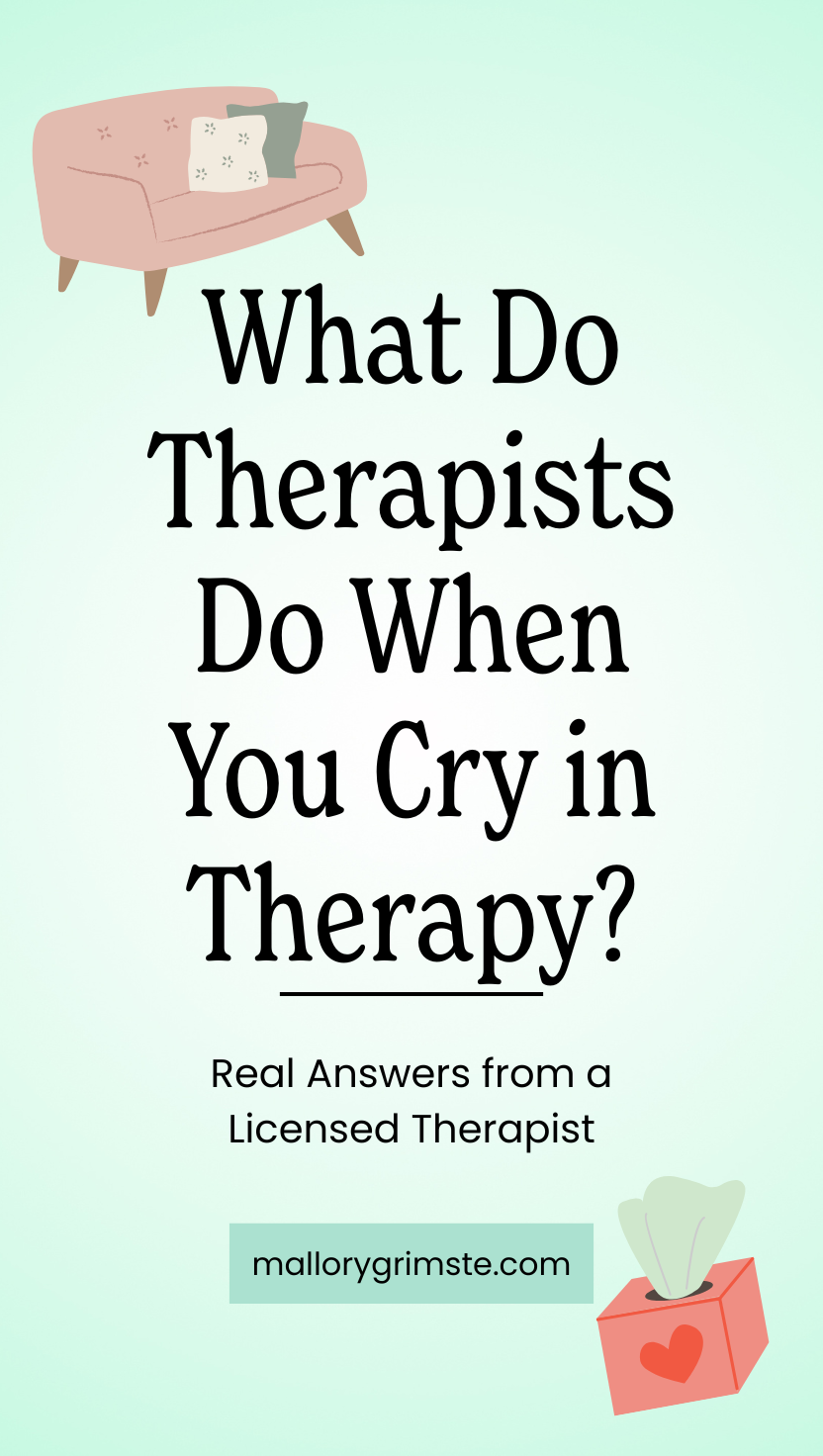 What Do Therapists Do When You Cry in Therapy? (A Therapist Explains)