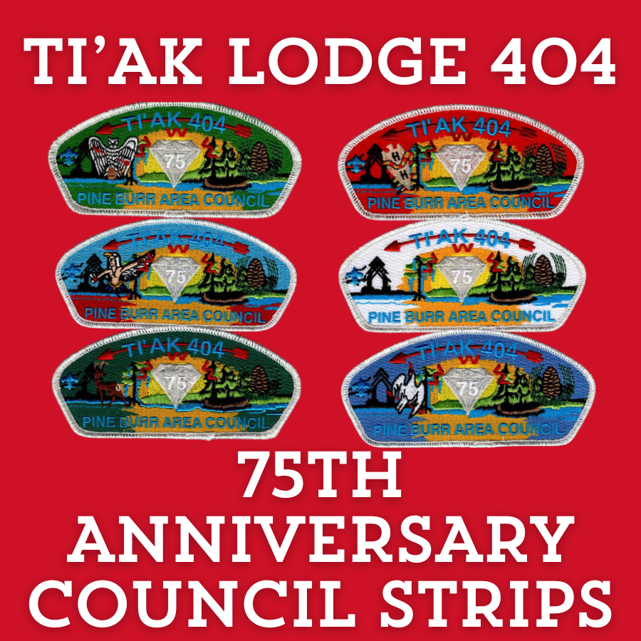75th Anniversary Memorabilia — Pine Burr Area Council - South ...