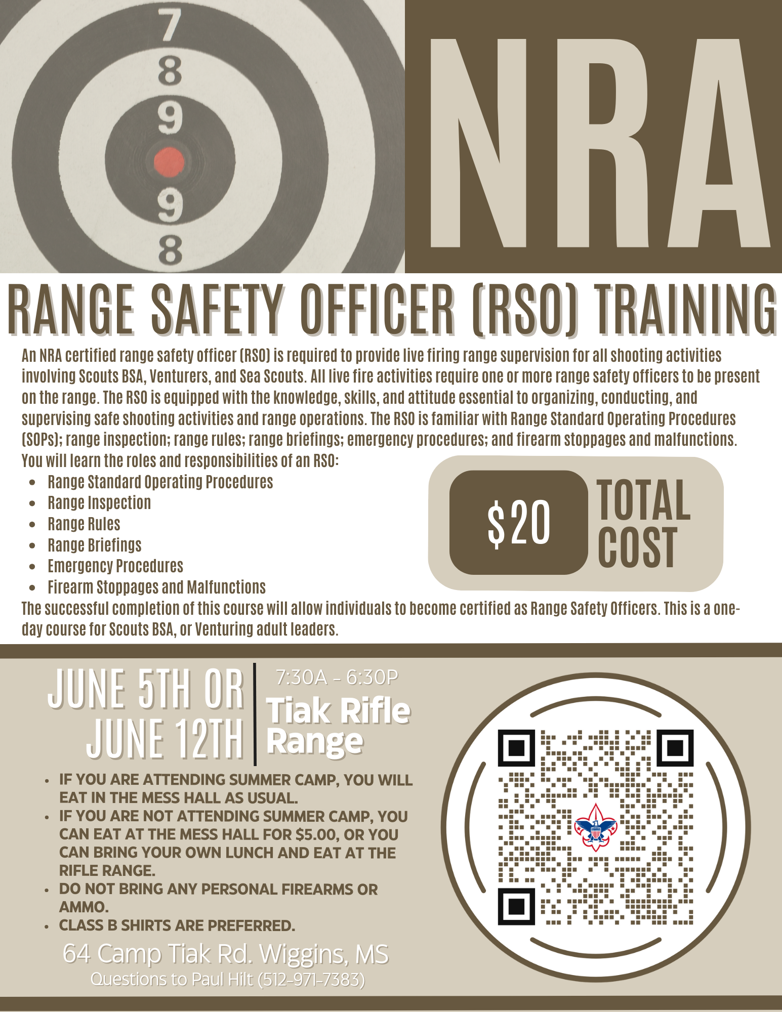 Pay Fees — Pine Burr Area Council - South Mississippi Scouting