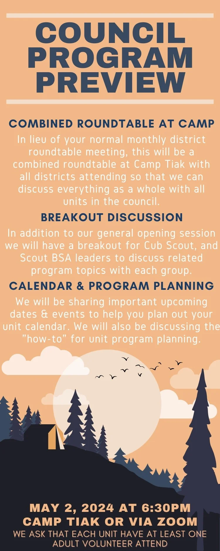 Program Preview — Pine Burr Area Council - South Mississippi Scouting