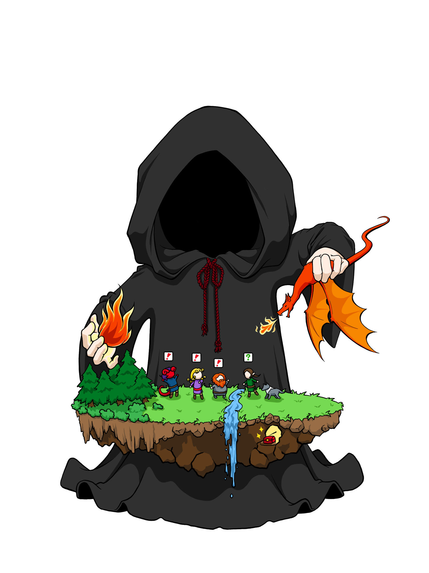 Dungeon Master fan art! — Plus One To Hijinks