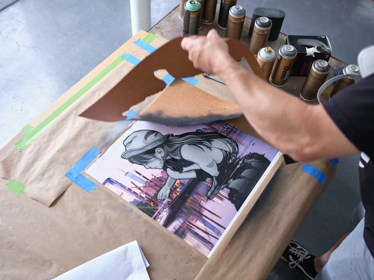 Joseph Ford - Starling / Impossible Street Art — Flock