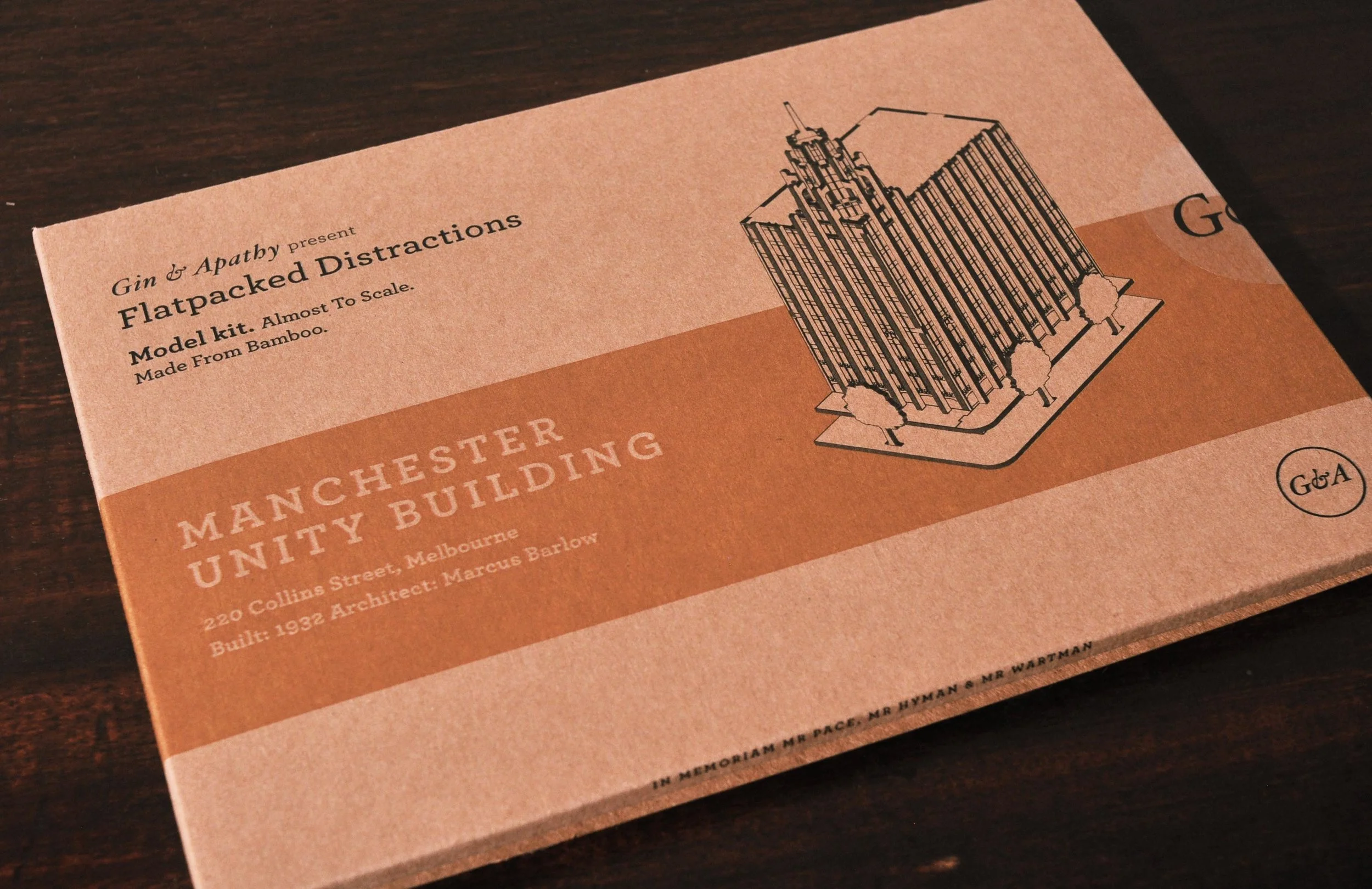 2. Manchester Unity Building Kit — Gin & Apathy