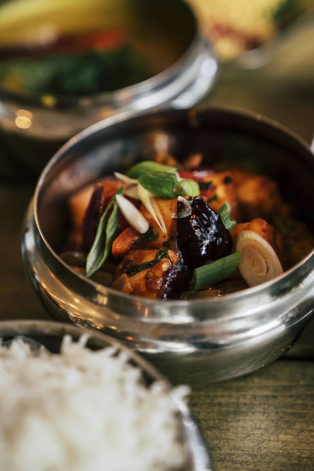 Indian Street Food @ Chit Chaat Chai — golden tiffin