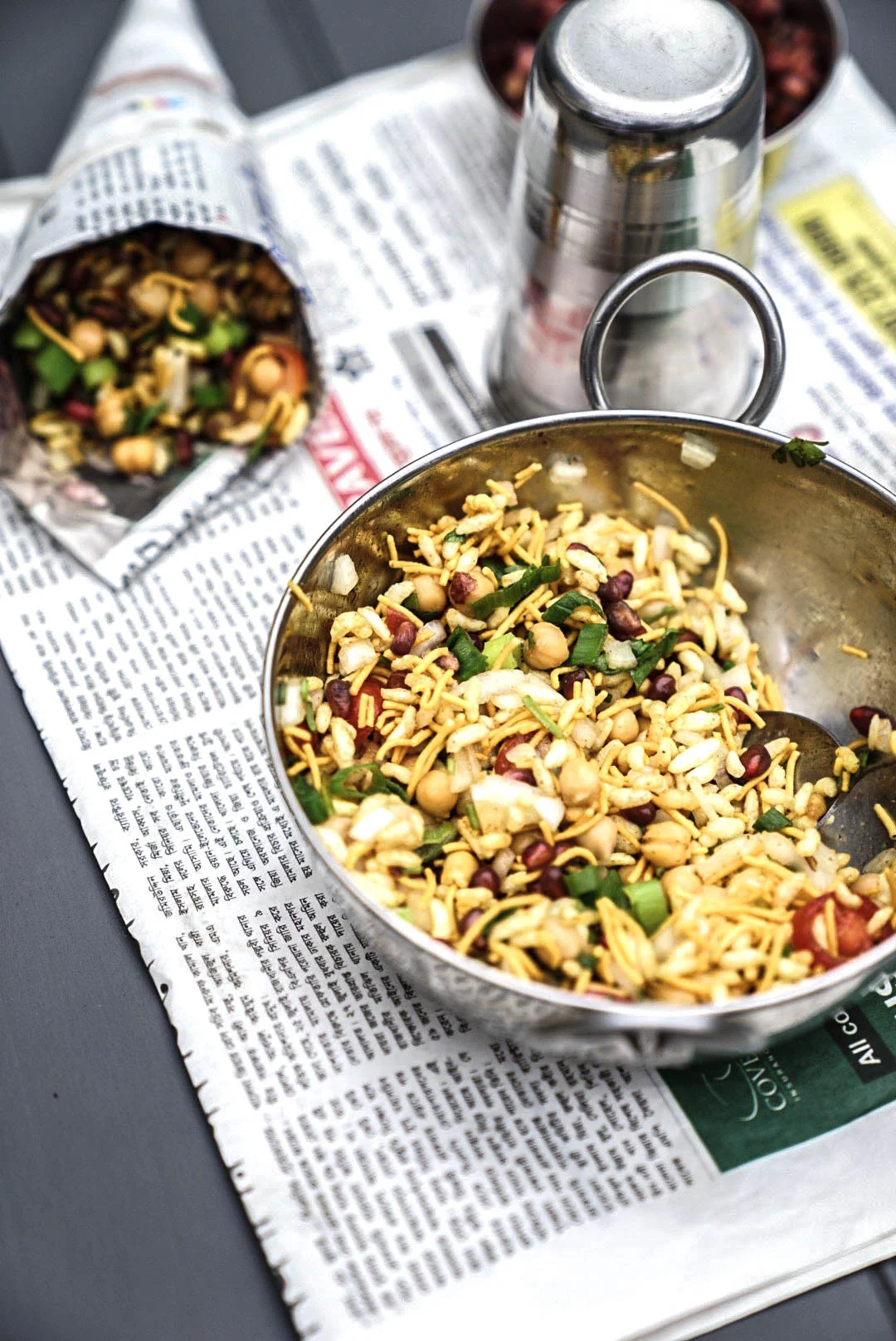 Jhalmuri (Spicy Puffed Rice) — golden tiffin
