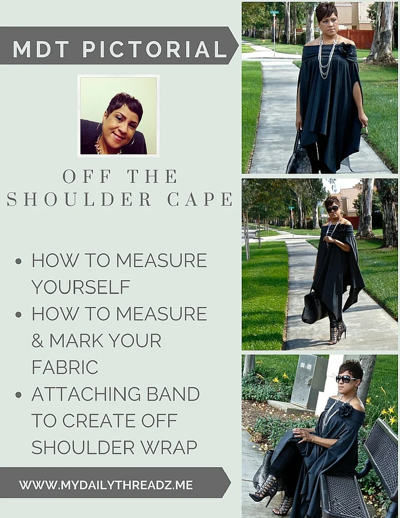 OFF The Shoulder Cape Pictorial — My Daily Threadz